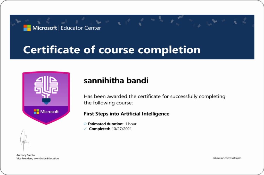 Microsoft Certifications - Megha Institute of Engineering and ...